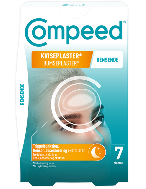Compeed-produkter: Vabler, forkølelsessår, knyster, ligtorne og revnede ...